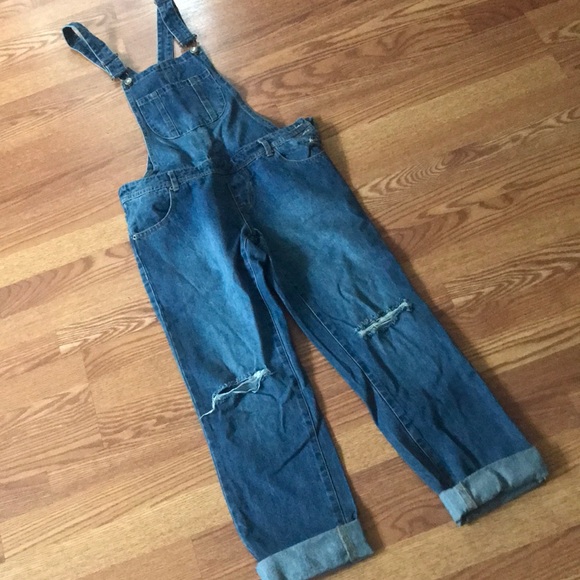 Signature8 | Jeans | Long Denim Overalls By Signature 8 | Poshmark